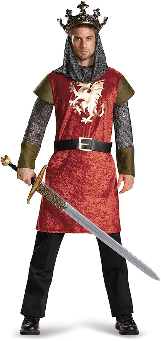 Amazon.com: Disguise Men's King Classic Adult Costume, Multi, X-Large ...