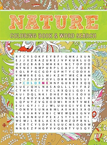 Amazon.com: Nature Coloring Book & Word Search: 9781626868717: Thunder ...