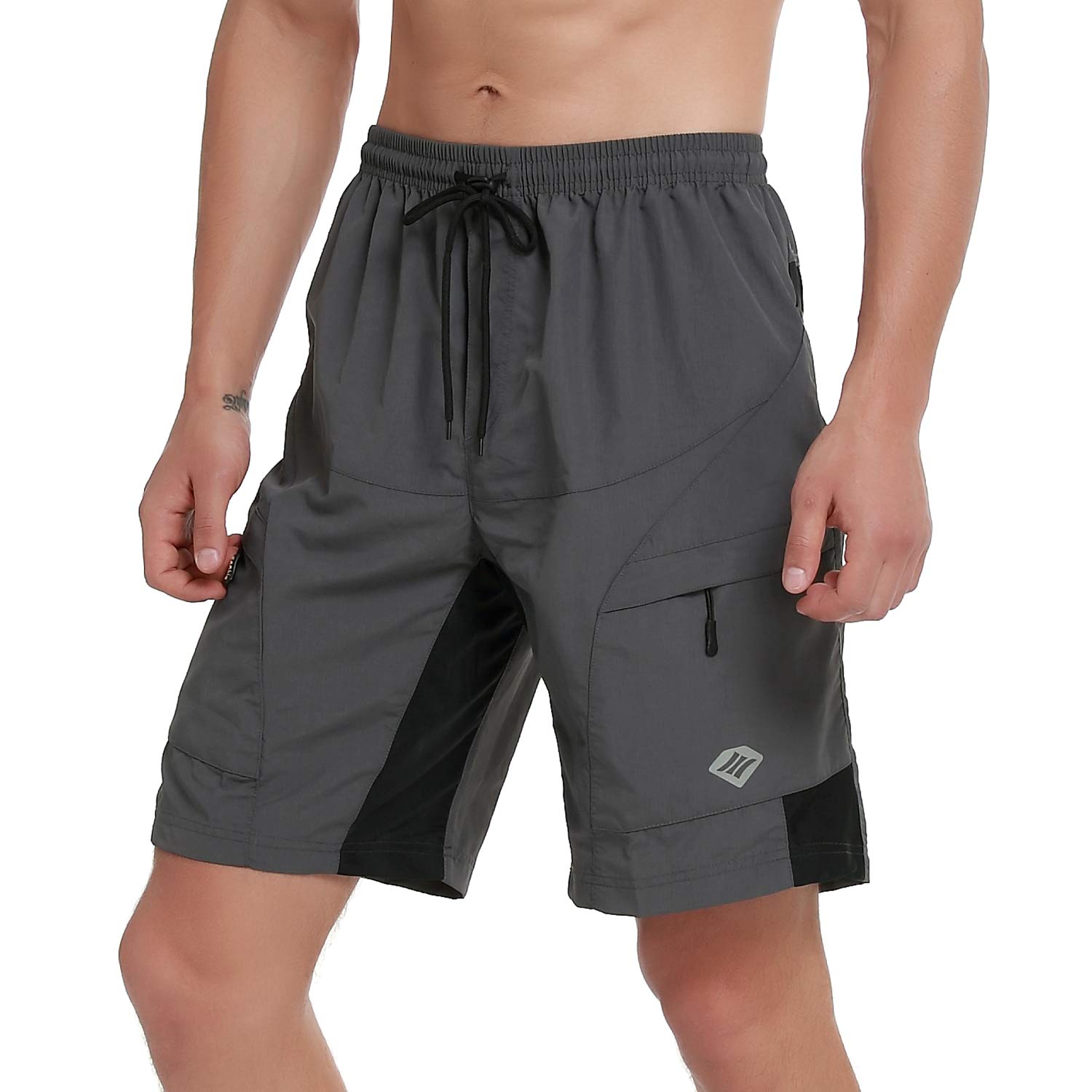 Santic Men s Loose fit Mountain Bike Shorts Coolmax Lightweight Cycling