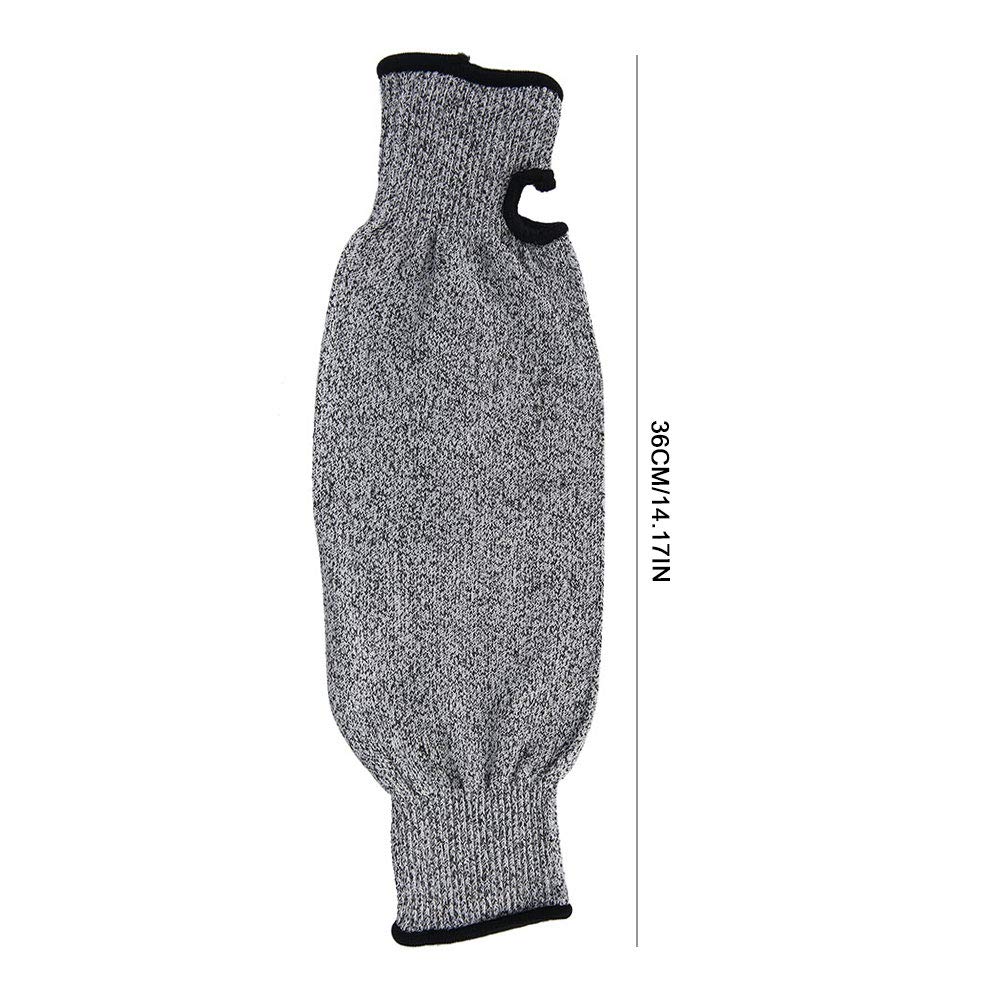 2PCS Arm Protective Sleeves,Cut Resistant Sleeves with Thumb Hole Heat ...