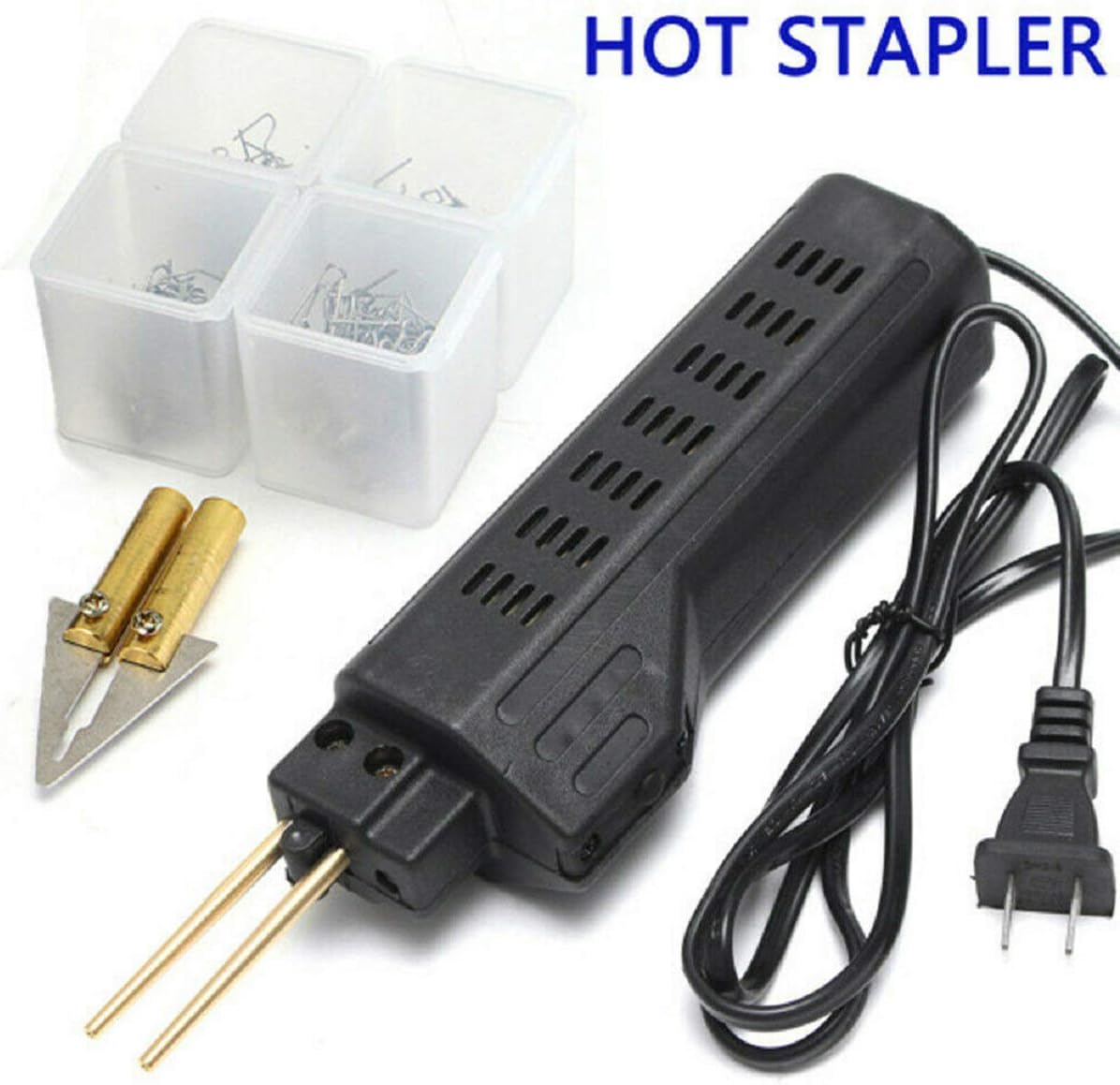 SANON Car Bumper Fairing Welding Tool Set,Plastic Hot Stapler Plastic ...