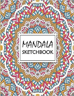 Mandala Sketchbook: 120 Pages 8,5” x 11” Polar Graph Paper, Draw Your ...