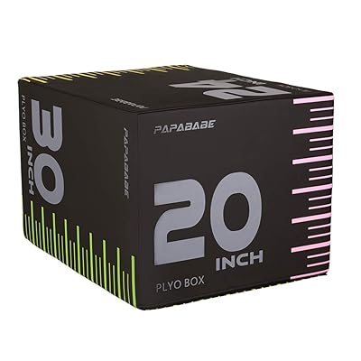 PAPABABE Foam Plyometric Box - 3 in 1, 20x24x30 Philippines | Ubuy