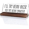 Amazon.com: OCCdesign Funny Office Desk Sign Gifts For Coworkers, Work ...