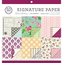 Amazon.com: Colorbok Signature Paper Pad 12" x 12" Modern Millinery