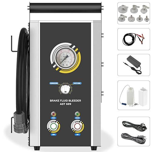 YUANRI Automotive Brake Fluid Bleeder Tool Kit, Automatic Brake Oil ...