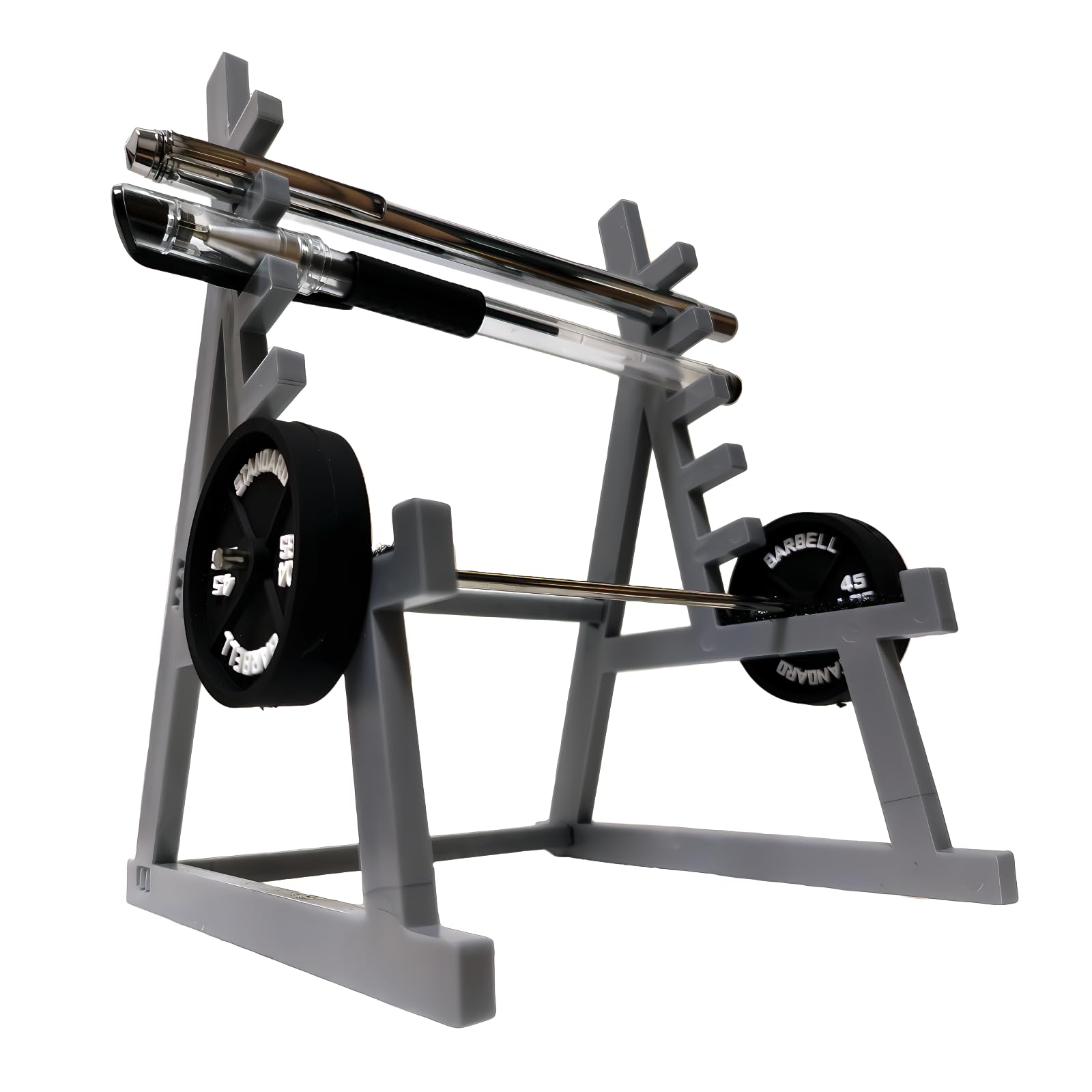 SNOPPZQN Squat Rack Pen Holder,Barbell Gym Pen Holder,Weight Rack Pen ...