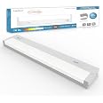 Leetdud LED Under Cabinet Lighting Hardwired or Plug in, 16 Inch 8W ...