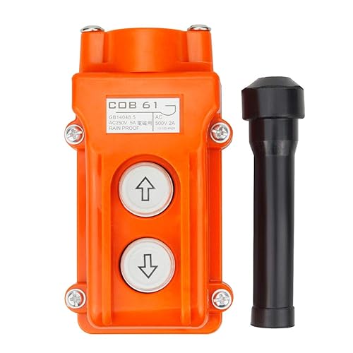 Electrical Buddy Rainproof Hoist Crane Push Button Switch COB-61 Crane Pendant Control Station ...