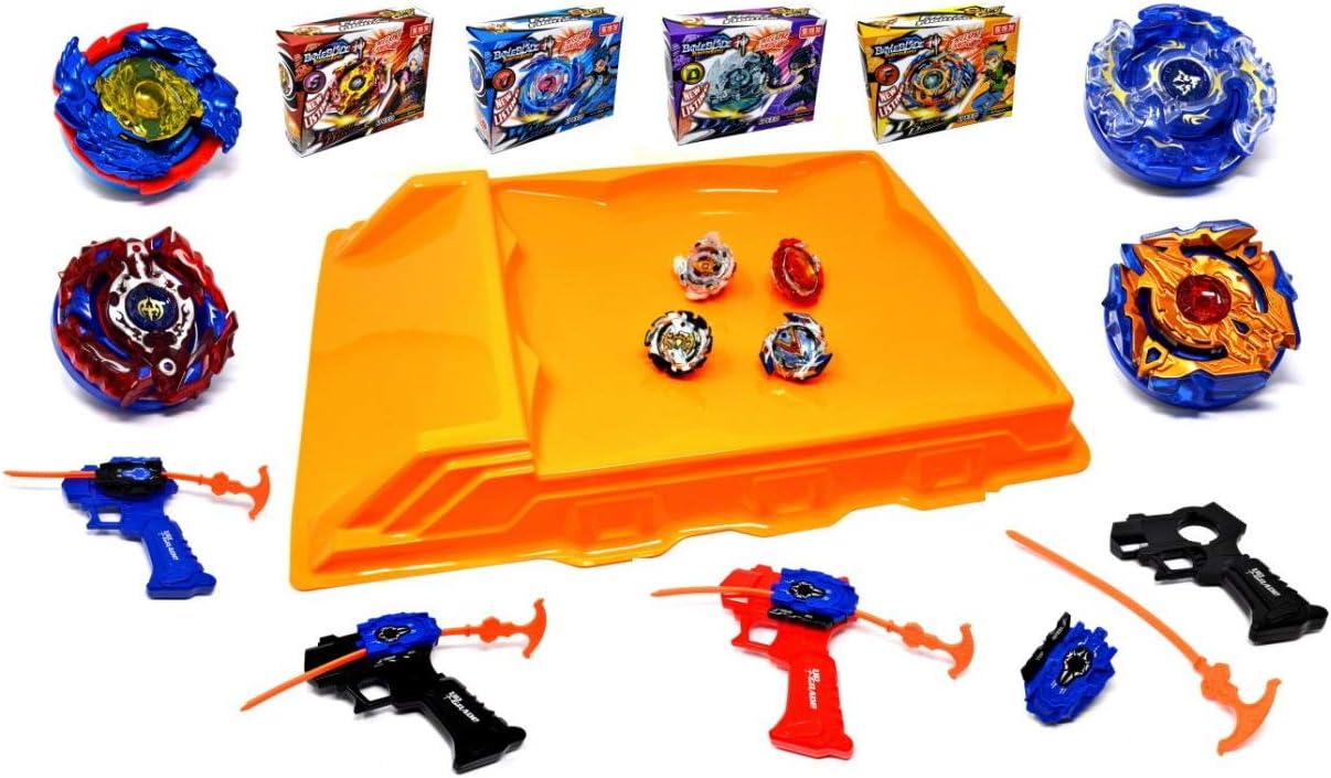 4 blade arena stadium set . burst top gyro Spinning Top battle blade ...