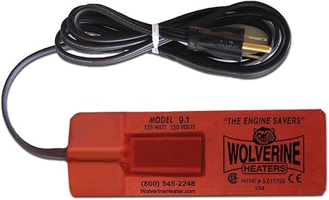 Amazon.com: Wolverine Heaters - Model 9.1CSACE - 125 Watts - Engine Oil ...
