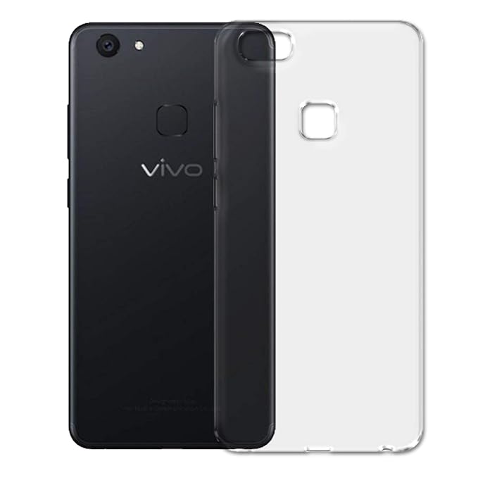 SKMO Back Cover for Vivo V7plus / Vivo1716 (Flexible|Silicone ...