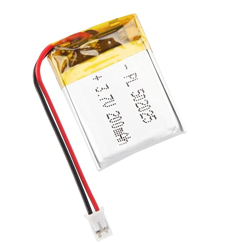 502025 3.7V Lipo Battery 200mAh 502025 Rechargeable Lithium Polymer ...