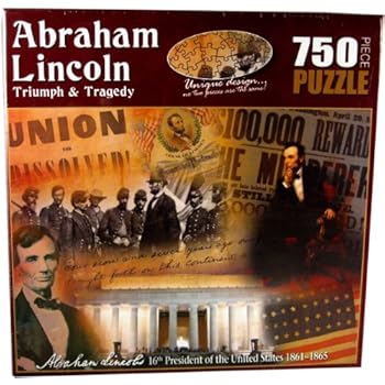 Amazon.com: EuroGraphics Abraham Lincoln 1000 Piece Puzzle: Toys & Games