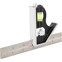 MAYES Level 10227 6" Zinc Head Combination Square - Carpentry Squares ...