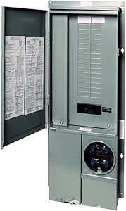 Square D by Schneider Electric SC3042M225PF Homeline 225-Amp 30-Space ...