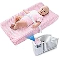 Amazon.com: LOONAH Compact Small Changing Pad with Cover - 27" X 16 ...