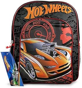 Hot Wheels Backpack: Amazon.ca: Luggage & Bags