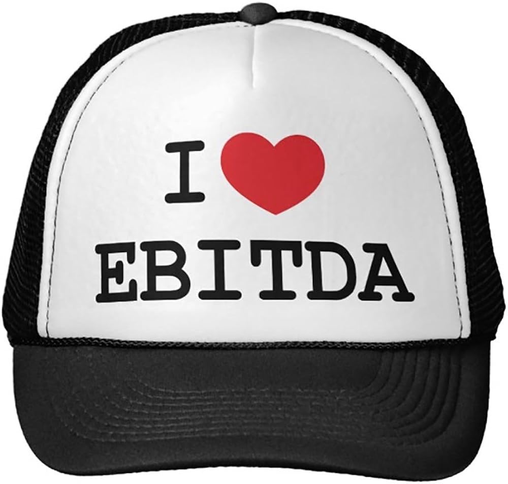 Ebitda Trucker Hat Black Heart Smity 106 I Baseball Caps Accessories