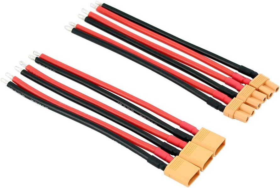 3pairs XT30 Plug XT-30 Male Female Connectors Cable with 16awg 10cm ...