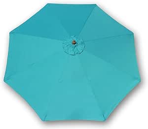 Amazon.com : Formosa Covers 9ft Umbrella Replacement Canopy 8 Ribs in ...