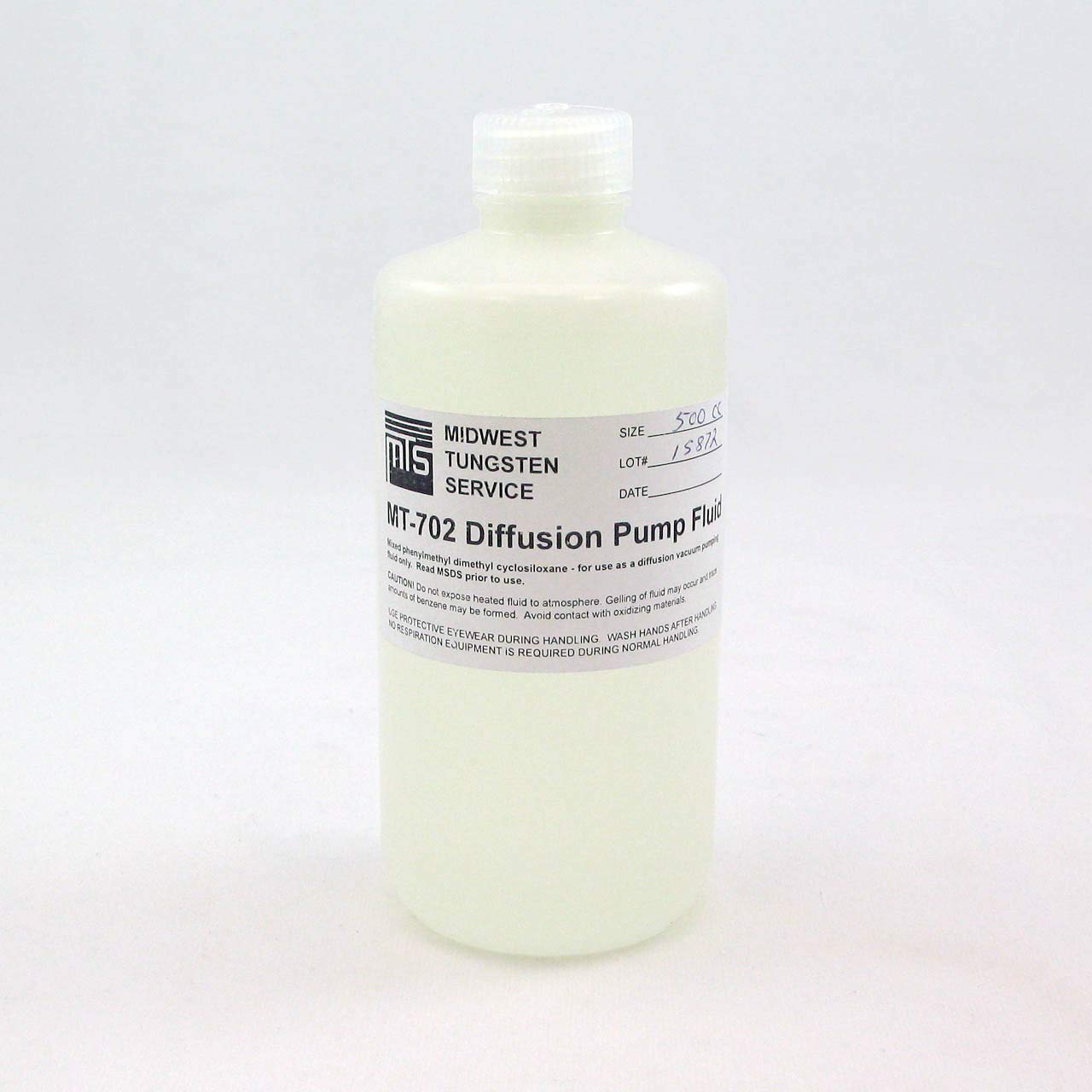 MT-702 Diffusion Pump Oil - 500cc, High Vacuum, Dow Corning Equivalent ...