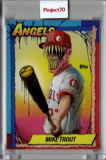 Amazon.com: 2021 Topps Project 70 Baseball Card #79 1990 Mike Trout by ...