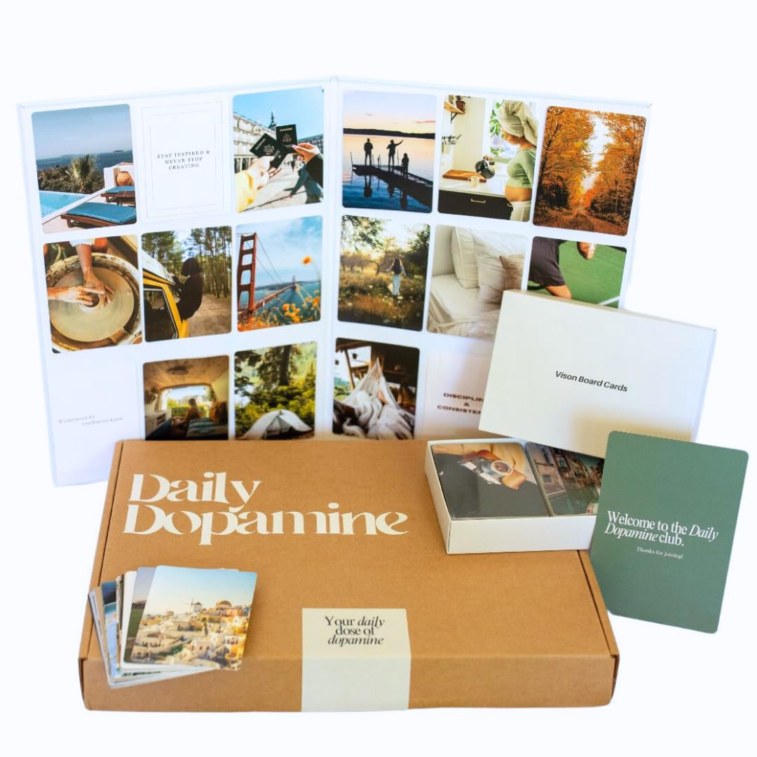 Daily Dopamine 2025 Vision Board Kit - Vision Board Kit Supplies ...