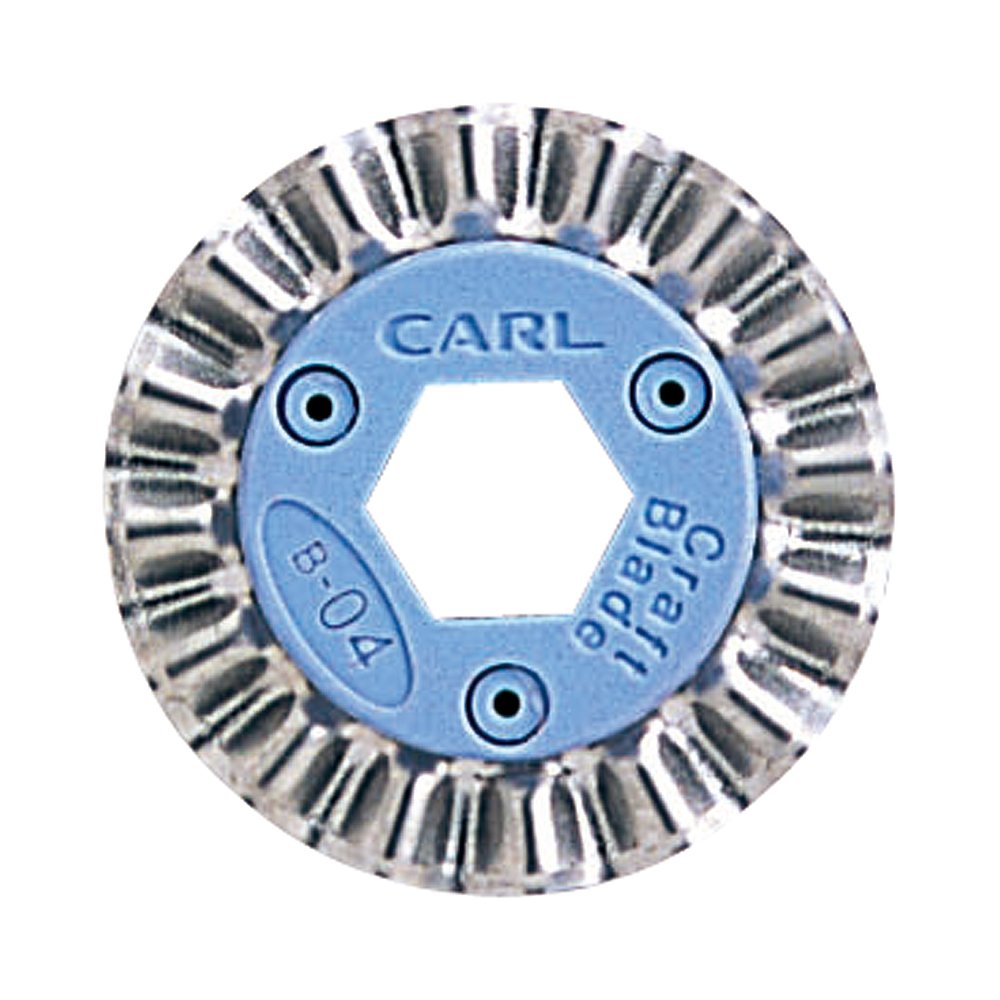 Carl Rotary Cutter Replacement Blade - Short Wave: Amazon.co.uk: Office ...