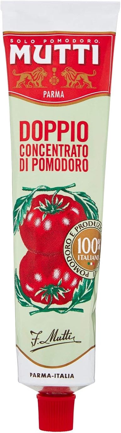 Mutti Double Concentrated Tomato Paste Tube 130g: Amazon.it: Alimentari ...