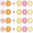 Amazon.com: 69Ft Boho Daisy Flower Paper Bulletin Board Borders Retro ...