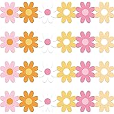 Amazon.com: Whaline 82Ft Boho Bulletin Board Borders Retro Groovy 70s ...