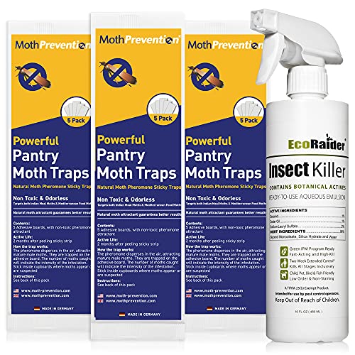 MothPrevention Pantry Moth Killer KIT | Natural | Pantry Moth Traps ...