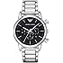 Amazon.com: Emporio Armani Men's AR1853 Dress Silver Watch: Emporio ...