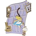 Amazon.com: Loungefly Disney Alice in Wonderland Falling Down the Rabbit Hole 3" Collector Box ...