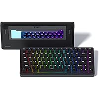 Amazon.com: Womier SK80 Retro Creamy Keyboard,75% Keyboard with Color ...