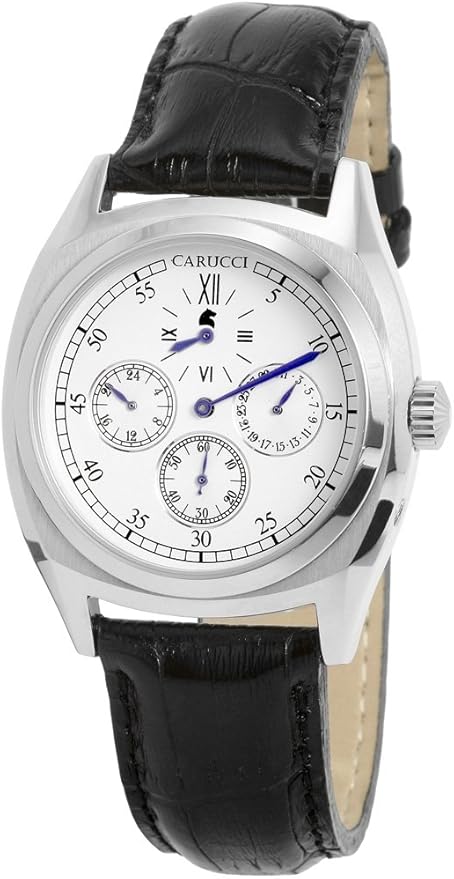 Carucci Self-Winding Gents Watch Ca1112Wh: Amazon.co.uk: Watches