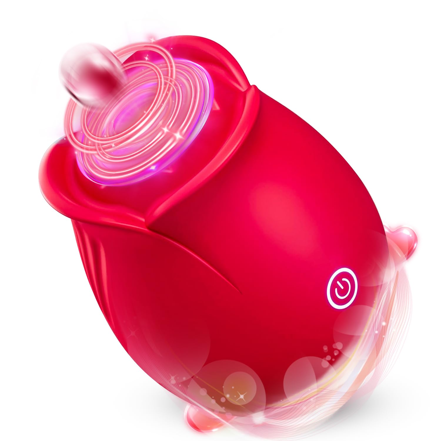 Rose with Tongue Women Viboators Toy Viboatorr, 2025 Rose Vibratoar ...
