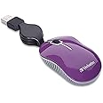 Amazon.com: Verbatim Wired Optical Computer Mini USB-A Mouse - Plug ...