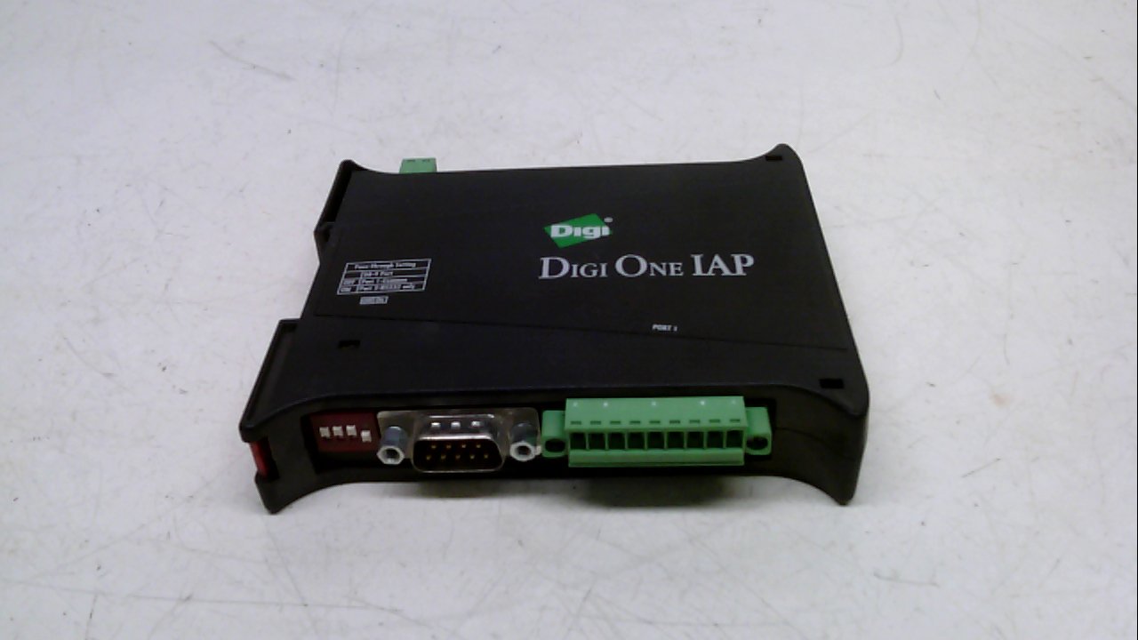 Digi 50001381-03, Digi One Iap, Industrial Serial Server, 9-30Vdc ...