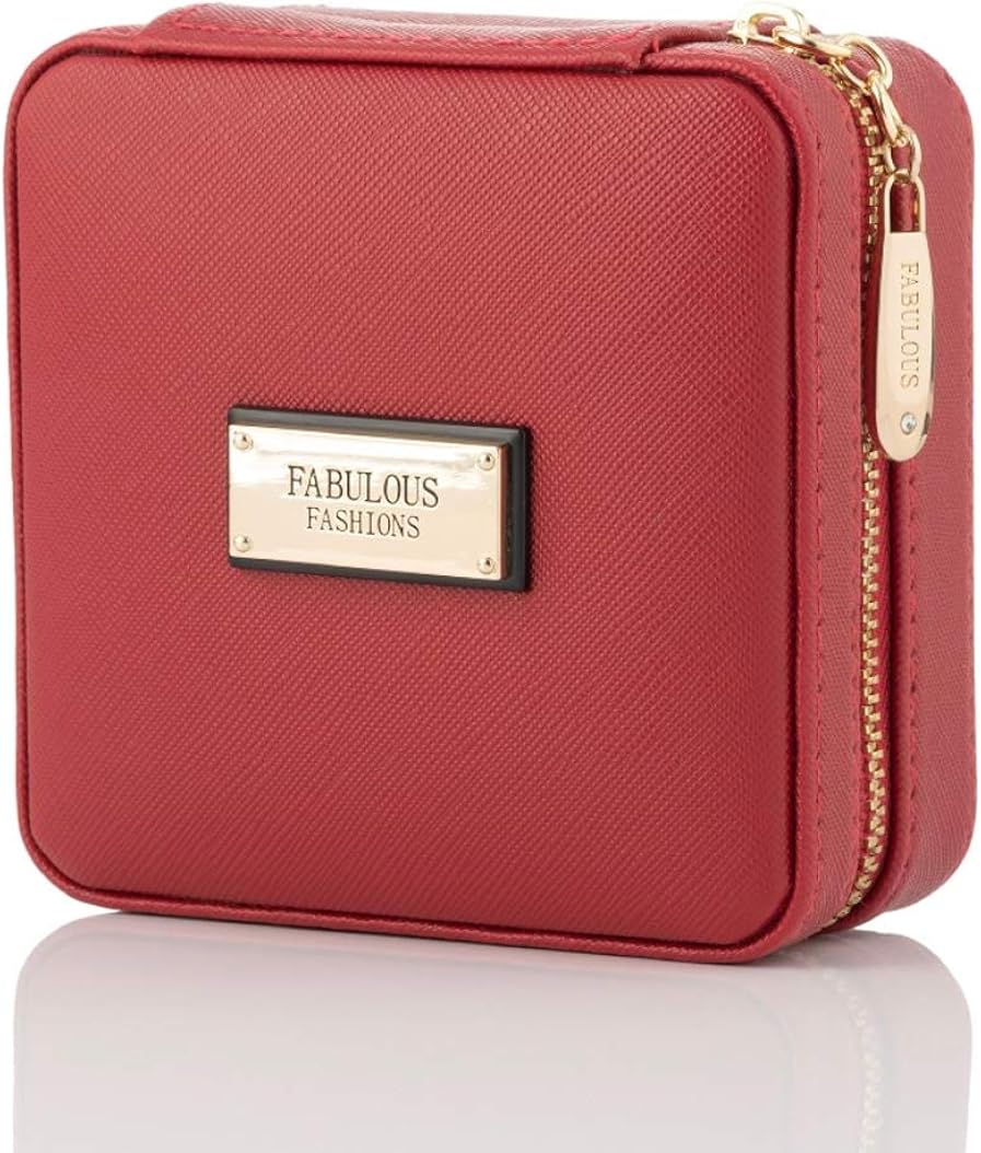 Amazon.com: Red Jewelry Box Comes With Necklace, Bracelet, Earrings ...