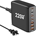 Amazon.com: USB C Charger Block, 220W 7-Port Desktop Charging Station ...