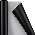 Amazon.com: Retrify Matte Black Gift Wrapping Paper Roll, Jumbo Roll ...