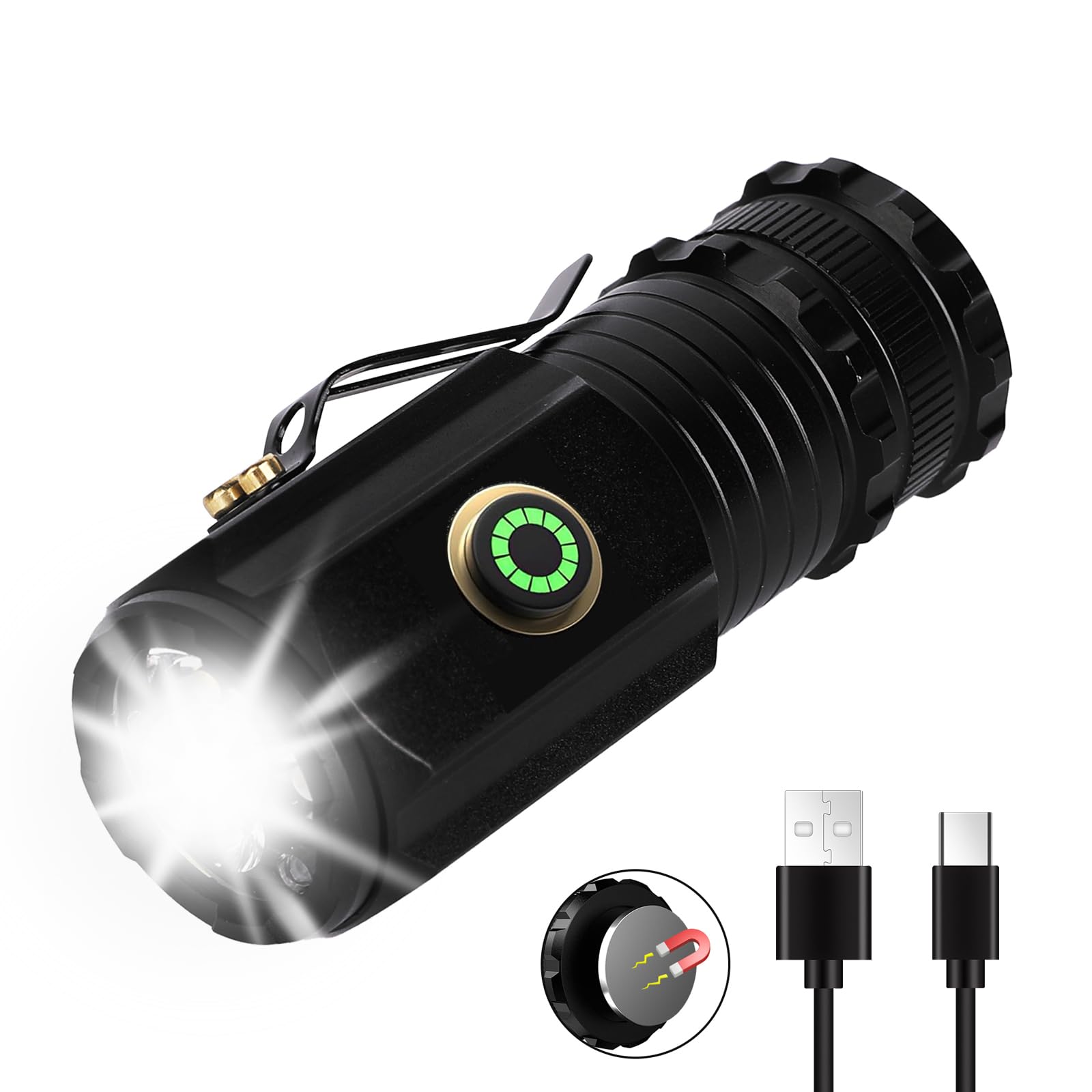 Mua Torch,Torches Led Super Bright Rechargeable Small Torch with 5 ...