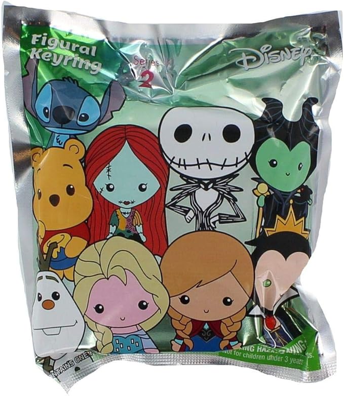 Disney Blind Bag 3-D Figural Key Ring Series 2 (1 random character ...