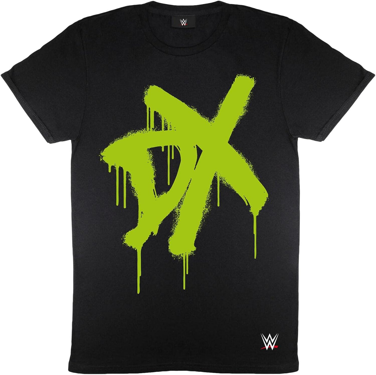 Mens WWE T Shirt DX Spray Logo Tee : Amazon.co.uk: Clothing