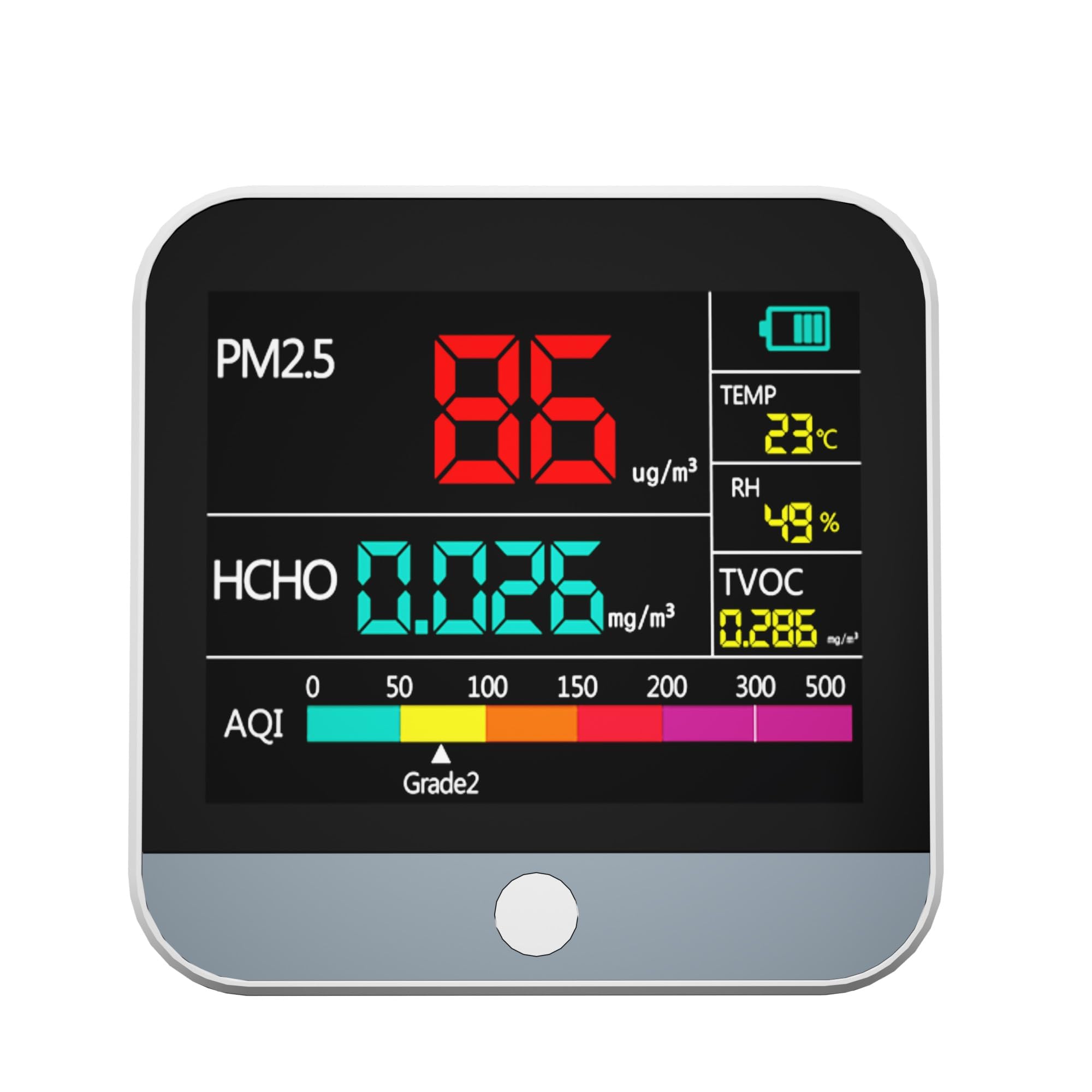 Mua 8-in-1 Professional Indoor Air Quality Monitor Indoor Portable PM2 ...