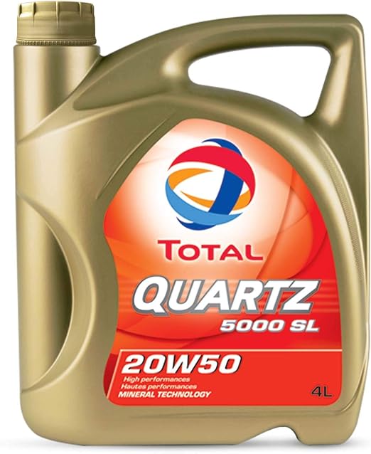 Total Quartz 5000 SL 20W-50 Engine Oil - 4 Liter: Buy Online at Best Price in UAE - Amazon.ae