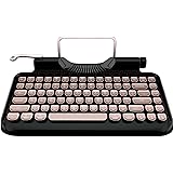 Amazon.com: KNEWKEY RYMEK Typewriter Style Mechanical Wired & Wireless ...