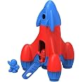 Amazon.com: Green Toys Rocket with 2 Astronauts Toy Vehicle Playset ...